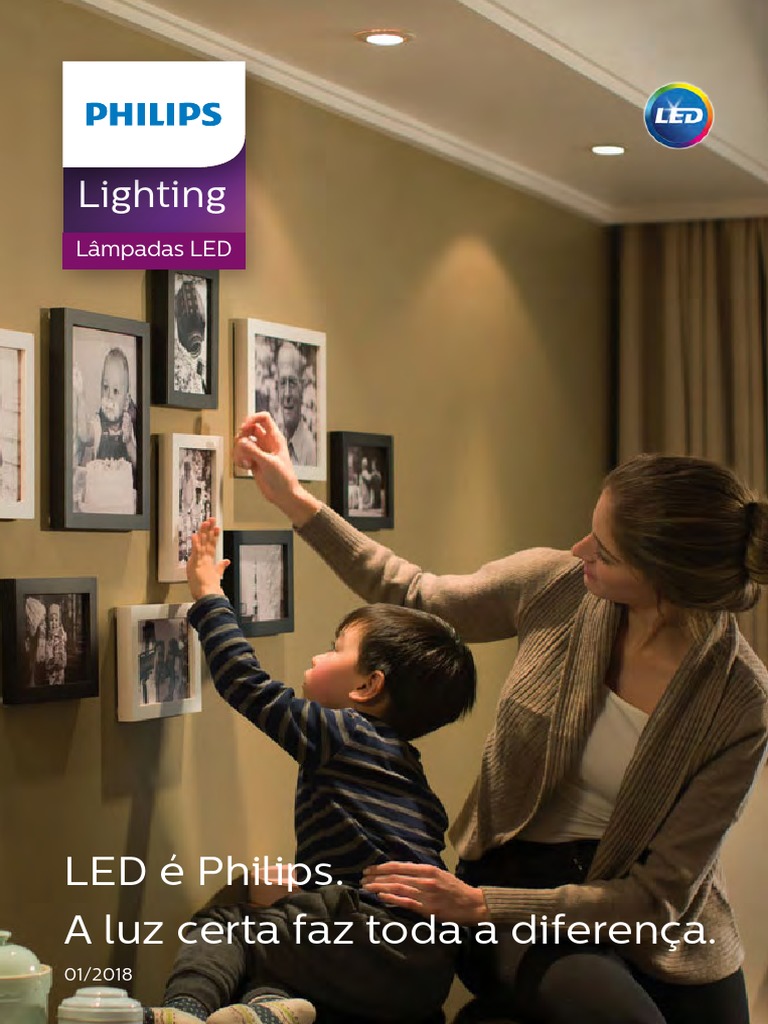 Catalogo de Lampadas LED PHILIPS | PDF | Lâmpada incandescente | Diodo ...