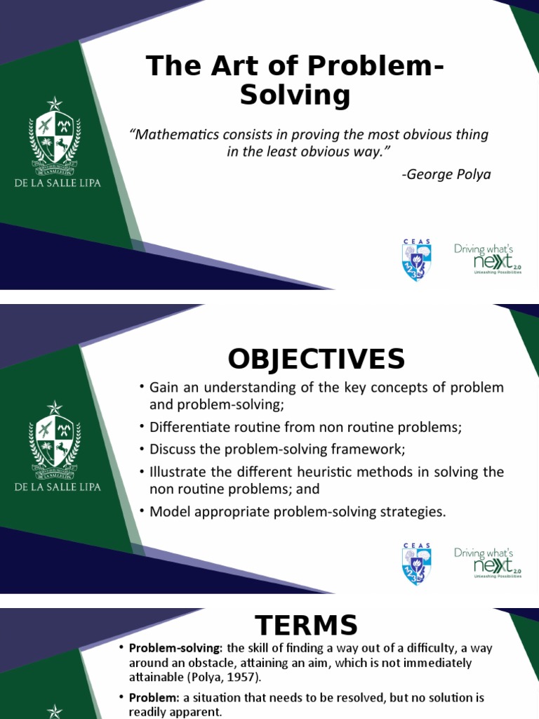 The Art of Problem-Solving | PDF | Inductive Reasoning | Tsunami