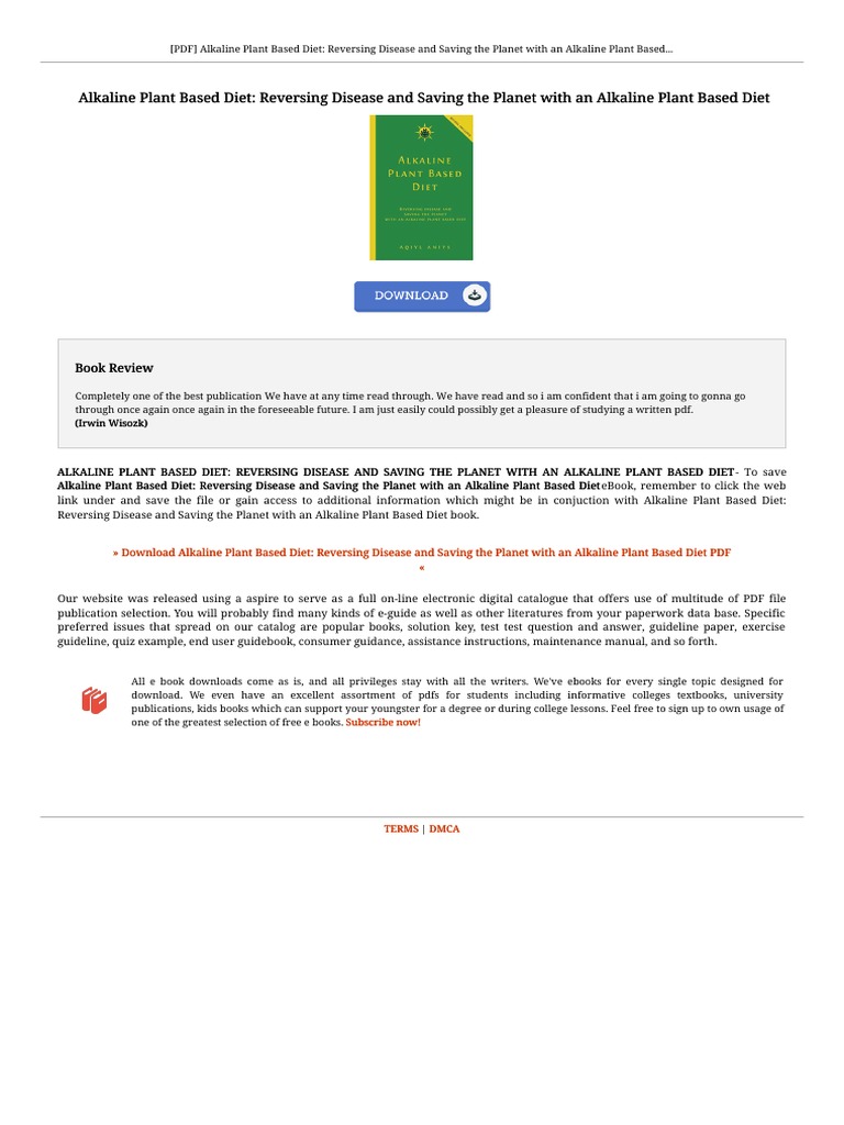 Alkaline Plant Based Diet Reversing Dise | PDF | E Books | Books