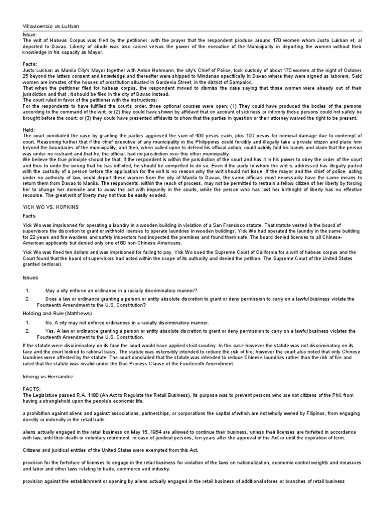 Case Digests Compilation | PDF | Legal Concepts | Justice