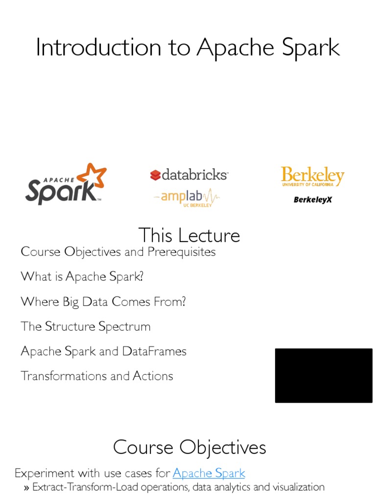Introduction To Apache Spark 1 PDF | PDF