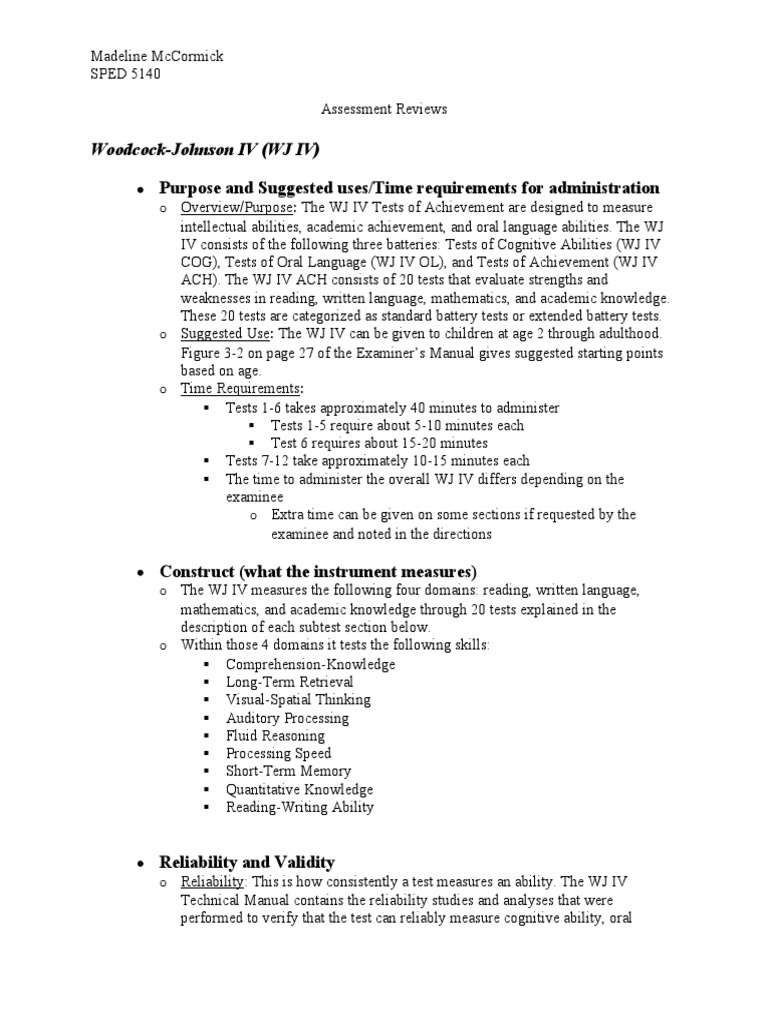 Assessment Reviews | Download Free PDF | Test (Assessment) | Reading ...