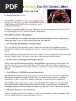 Vshred Workout Log | PDF | Muscle Hypertrophy | High Intensity Interval ...