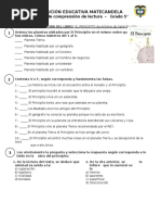 Comprensión Lectora: El Bosque entre Mundos | PDF