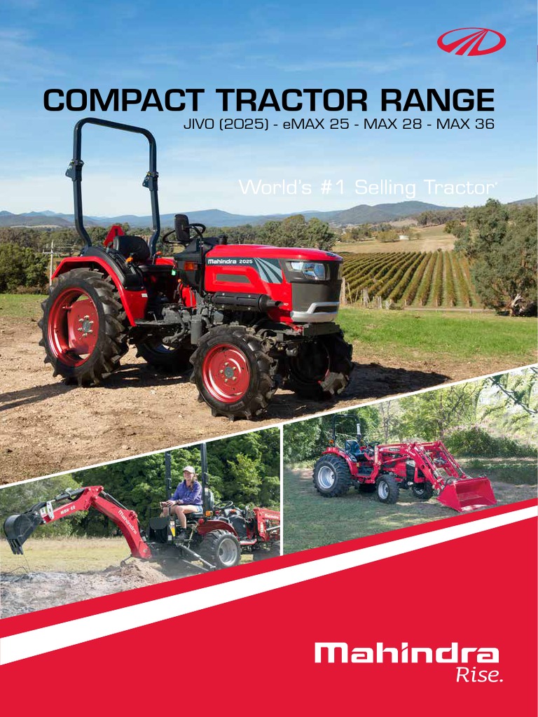 Mahindra Small Compact Tractors 2019 | PDF | Tractor | Loader (Equipment)