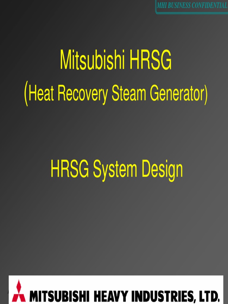 HRSG 03 HRSG System | PDF | Gases | Engineering Thermodynamics