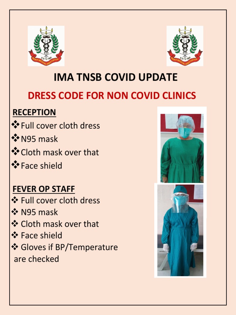 Dress Code Covid Clinic - Hospital | PDF