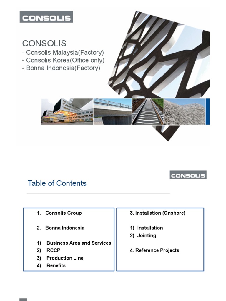 Consolis Presentation - Bonna RCCP PDF | PDF | Power Station | Pipe ...