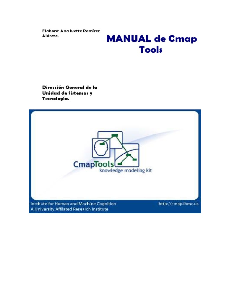 Manual de Uso de CmapTools | PDF | Ventana (informática) | Red mundial