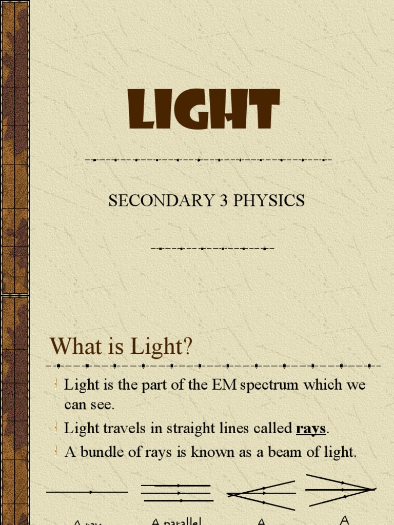 Light Reflection and Refraction Concepts | PDF | Refraction ...