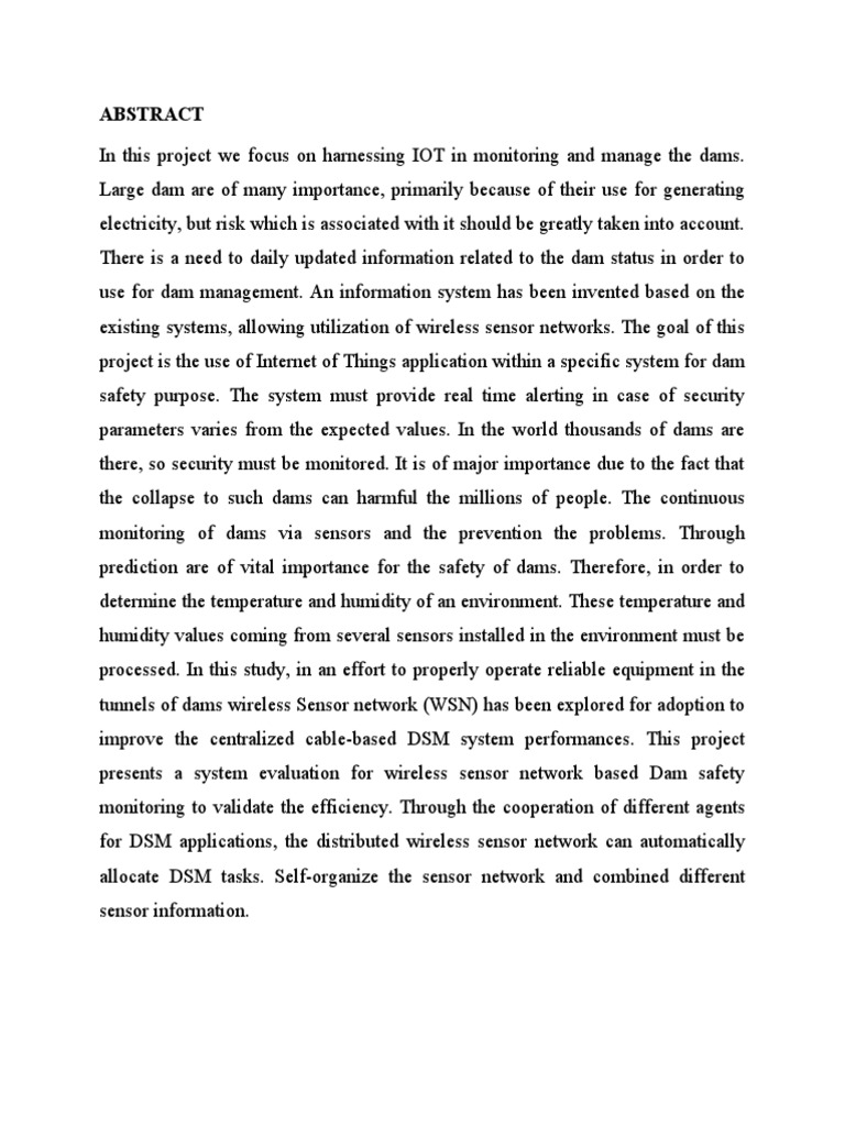 Dam Monitoring System | PDF | Rectifier | Relay