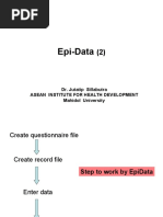 EpiData User Guide for Data Entry | PDF | Window (Computing) | Computer File