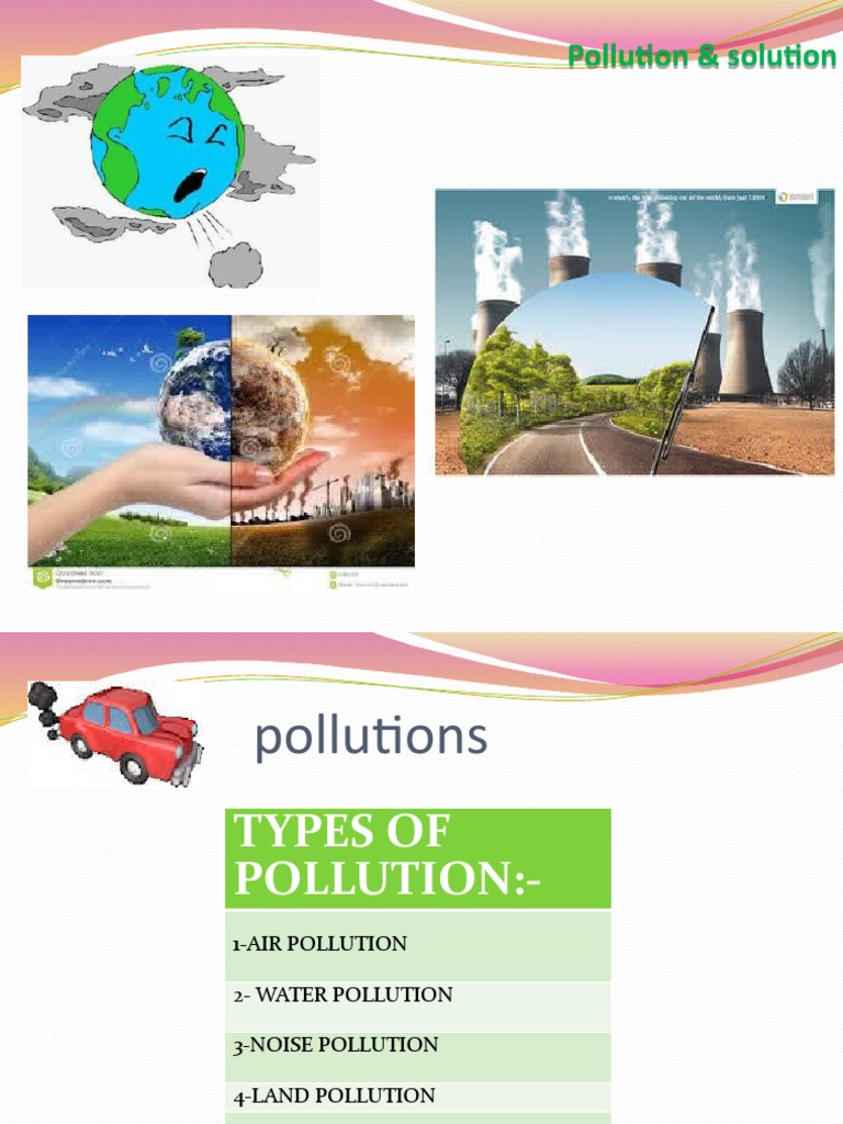 Pollution & Solution | PDF | Pollution | Air Pollution