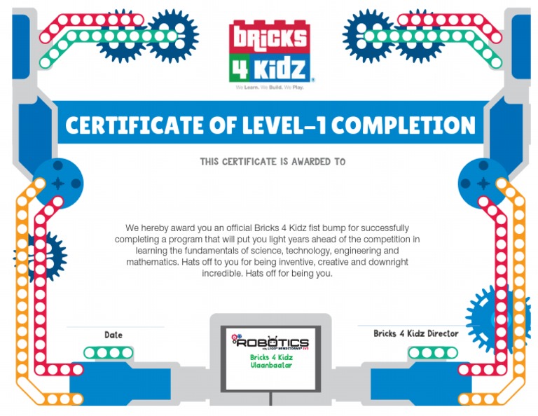 Level-1 Certificate | PDF