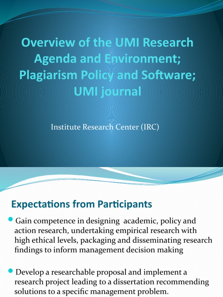 2-Research Agenda 2018 | PDF | Thesis | Plagiarism