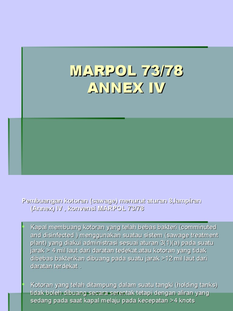 Annex IV | PDF | Griya & Taman