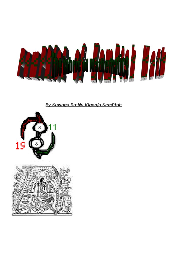 PamPhlet 3 KemPtah Math | PDF | Numbers | Rational Number