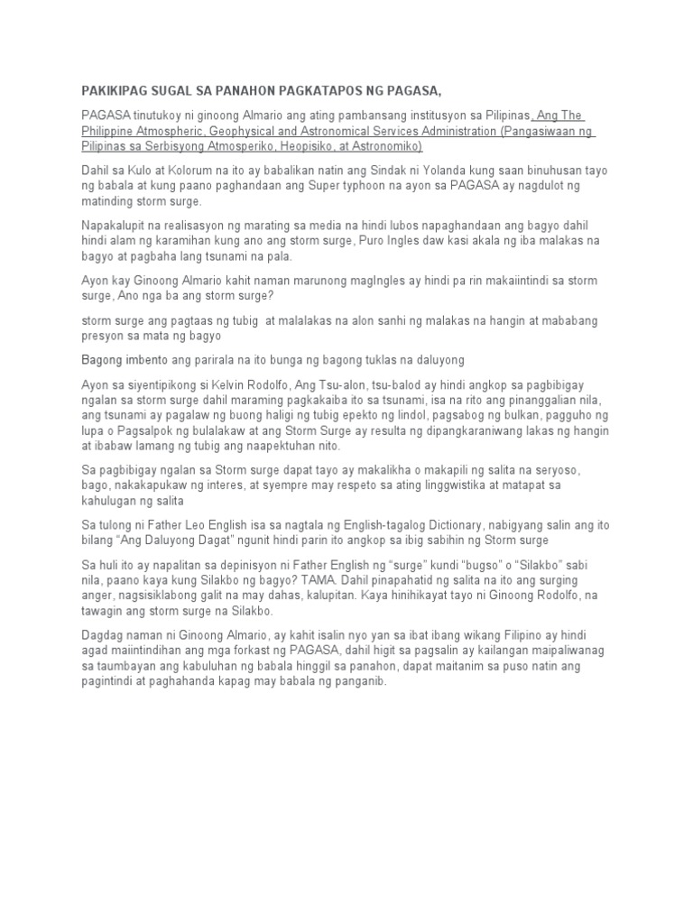 Pagsusugal Sa Panahon NG Pagasa | PDF