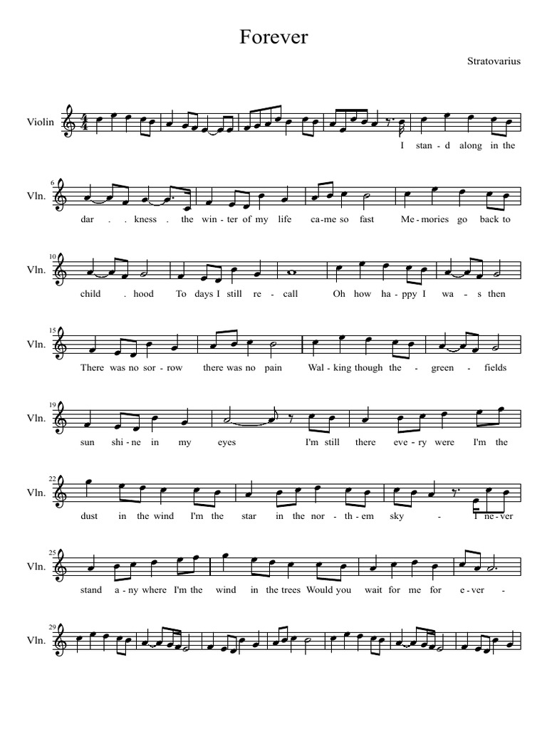 Forever Stradivarius | PDF