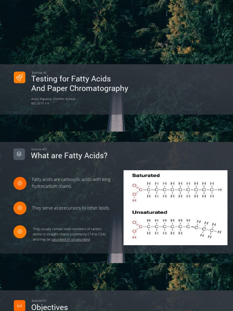 Lipids and Paper Chromatography | PDF | Fat | Solvent