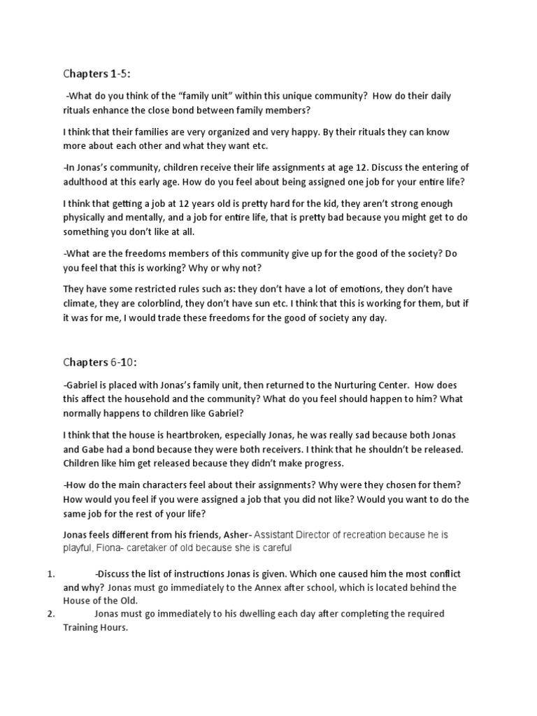 The Giver - Book Revision | PDF | Utopian And Dystopian Fiction | Utopia