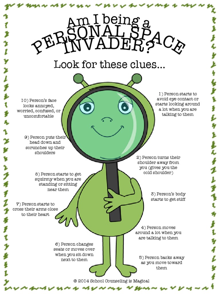 Am I A Personal Space Invader Pdf Pdf