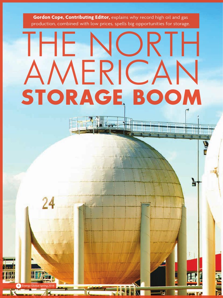 The North American Storage Boom | PDF | Oil Sands | Petroleum