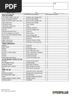 Telehandler-Pre Use Inspection-Checklist | PDF | Technology & Engineering