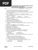 Grade 12 Biology Exam Answers 2017 | PDF | Teaching Methods & Materials ...