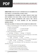 Chemistry Final Exam Questions Remedial Program (3) 1 1 | PDF ...