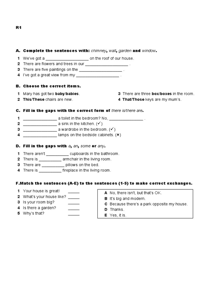 Right On Test 2C | PDF | Bedroom | Home