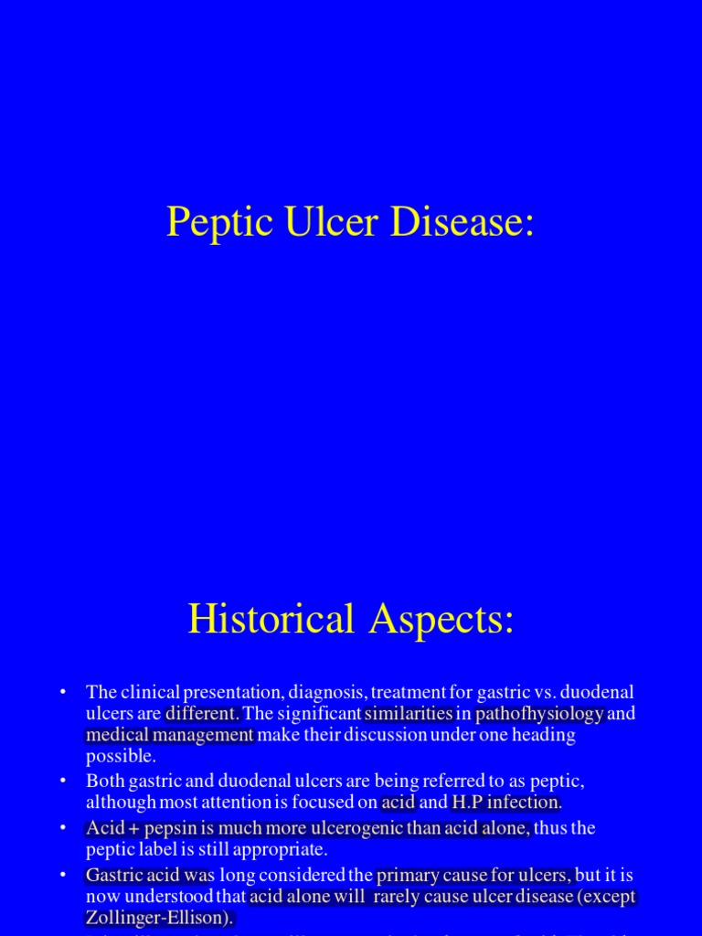 A Comprehensive Review of the Historical Aspects, Pathophysiology ...