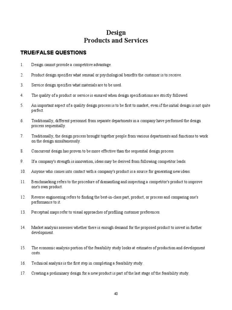 R Chapter Design Questions | PDF | Feasibility Study | Reliability Engineering