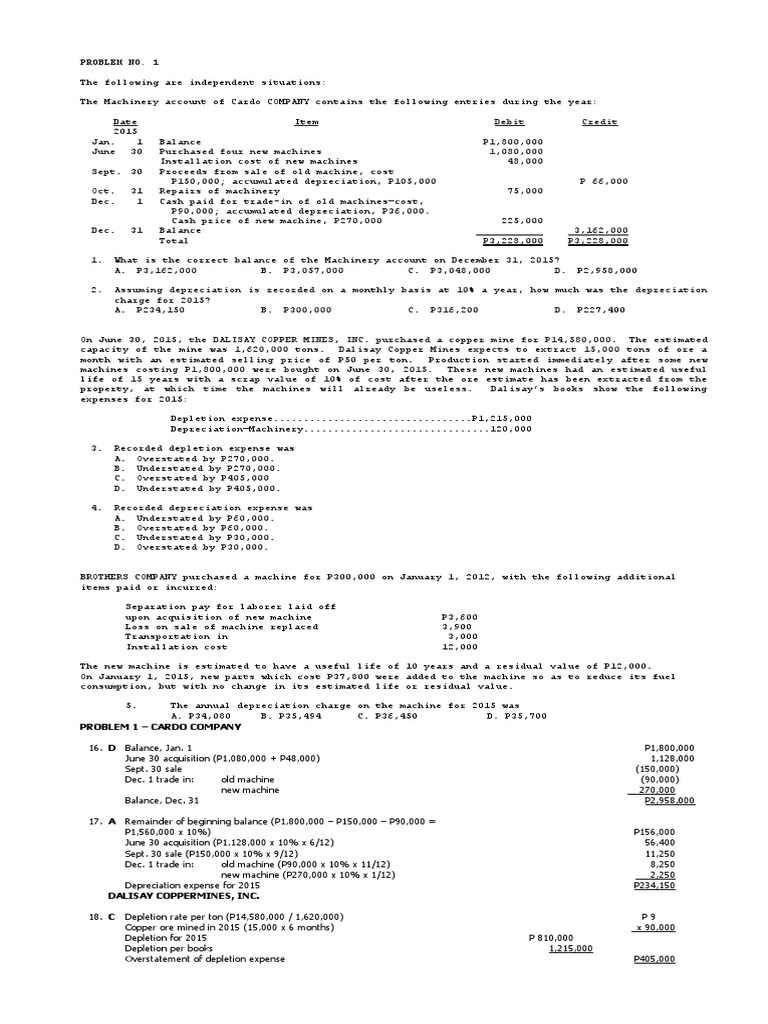 Aud Prob Solutions | Download Free PDF | Accounts Payable | Inventory