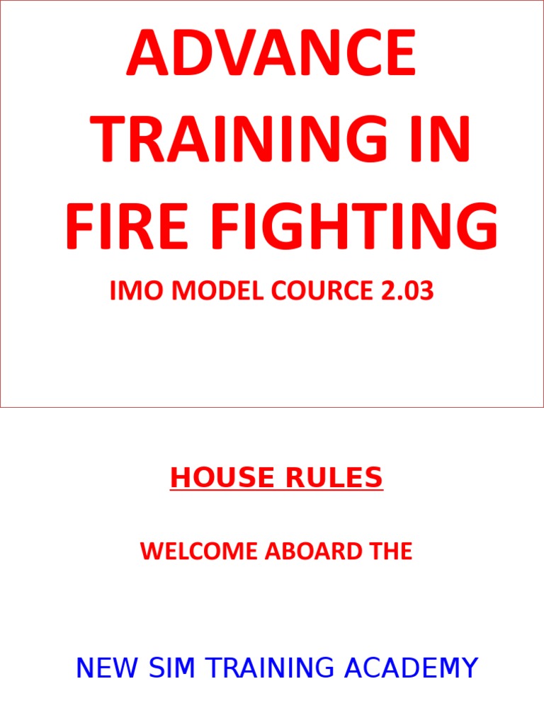 Advanced Fire Fighting Training Guide | PDF | Firefighting | Fires