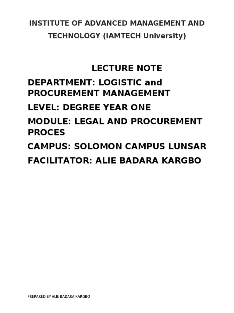 Procurement Process LNT | PDF | Procurement | Request For Proposal