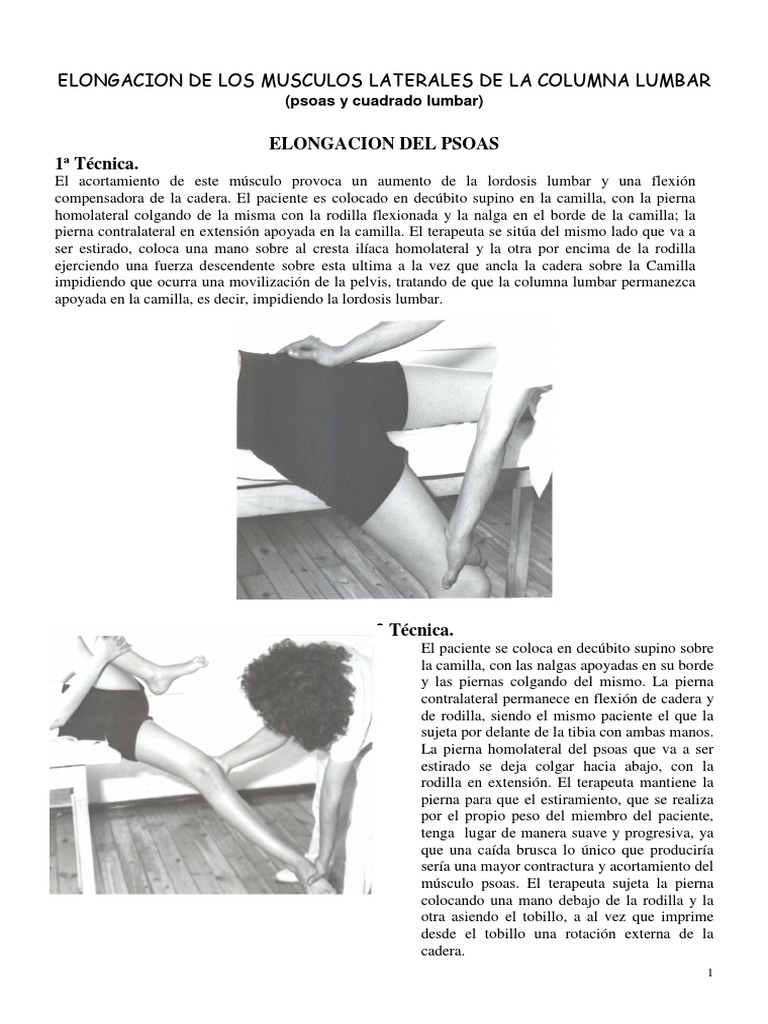Técnicas de Elongación Muscular | PDF | Codo | Hombro