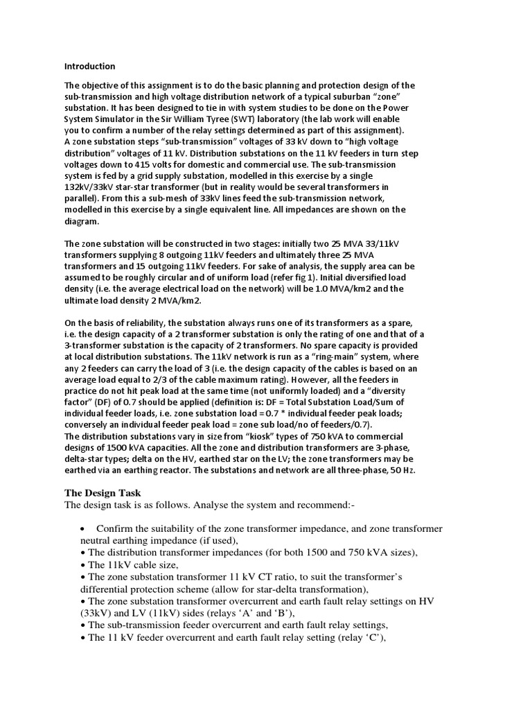 Power System | PDF | Electric Power Distribution | Transformer
