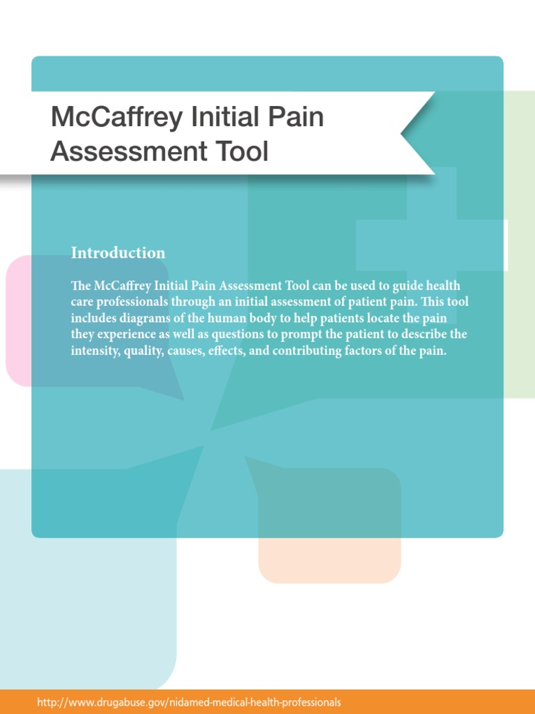 Mccaffrey Initial Pain Assessment Tool | PDF | Self-Improvement | Wellness