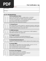 Ford Supplier PPAP Checklist | PDF | Specification (Technical Standard ...