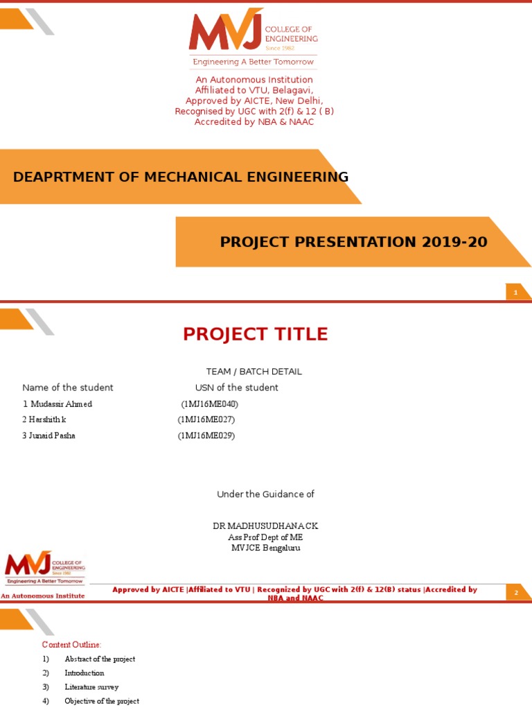Engineering Students' Brake System Project | PDF | Anti Lock Braking ...