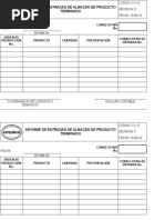 Formato de Nota de Salida de Almacén | PDF
