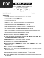 MS Word Home Tab Practice Assignment | PDF | Paragraph | Microsoft Word