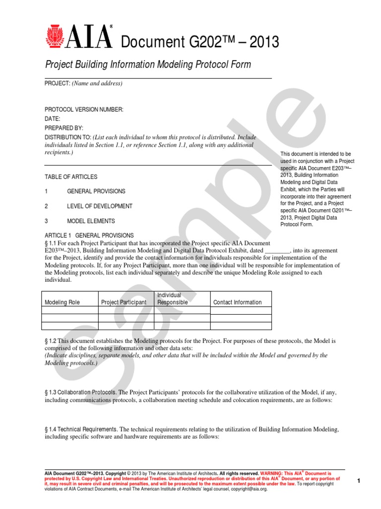 Aia G202 2013 PDF | PDF | Copyright | Copyright Law Of The United States