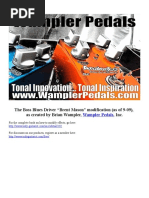 Klon Centaur Schematic and Parts List | PDF | Electrical Components ...