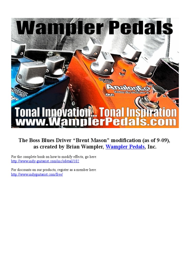 Bd2-Brent Mason-Mod | PDF | Equalization (Audio) | Electronic Filter