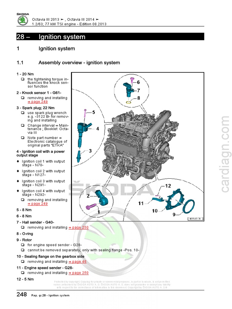 CJZC Engine Ignition System | PDF | Ignition System | Electrical Connector