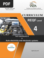 Automobile Electrical Systems Curriculum | PDF