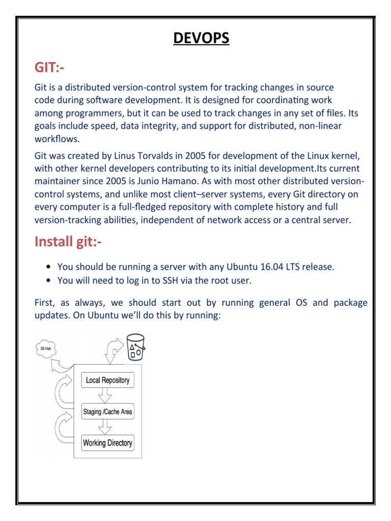 Devops Notes | PDF | Utility Software | Unix Software