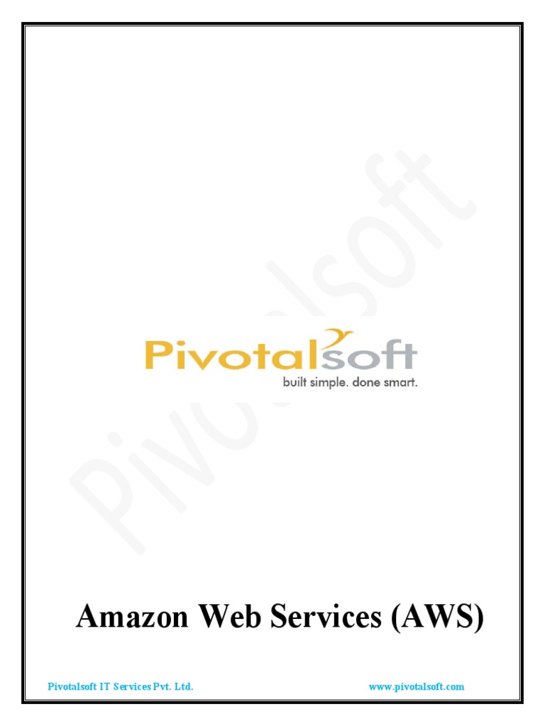 Amazon Web Services PDF | PDF | Load Balancing (Computing) | I Pv6